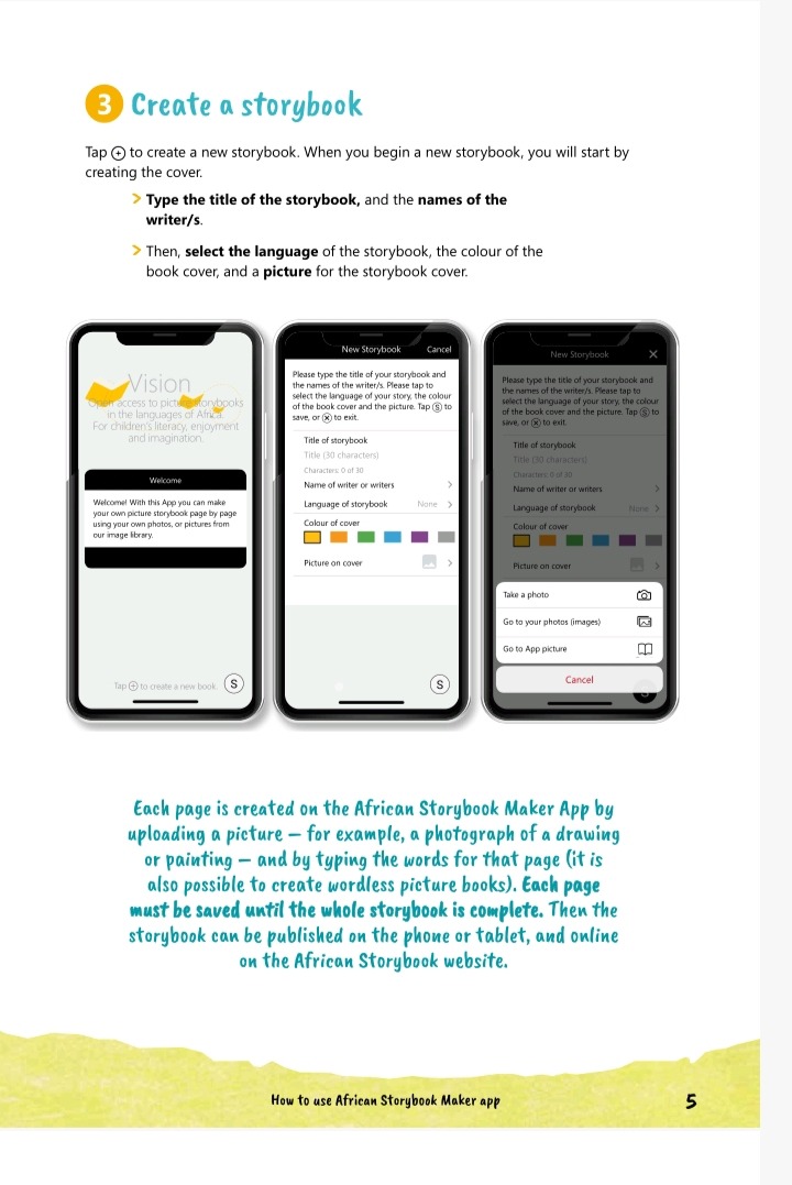 African Storybook Maker app – Impertimus